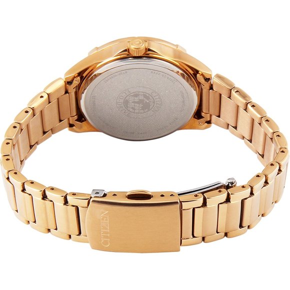 Citizen | Accessories | Citizen Pink Crystal Goldtone Watch New | Poshmark